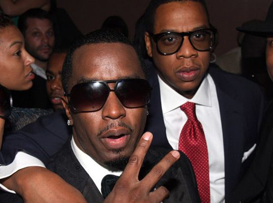 Diddy & Jay-Z - - Image 12 from Diddy's Birthday/Obama Celebration Bash ...