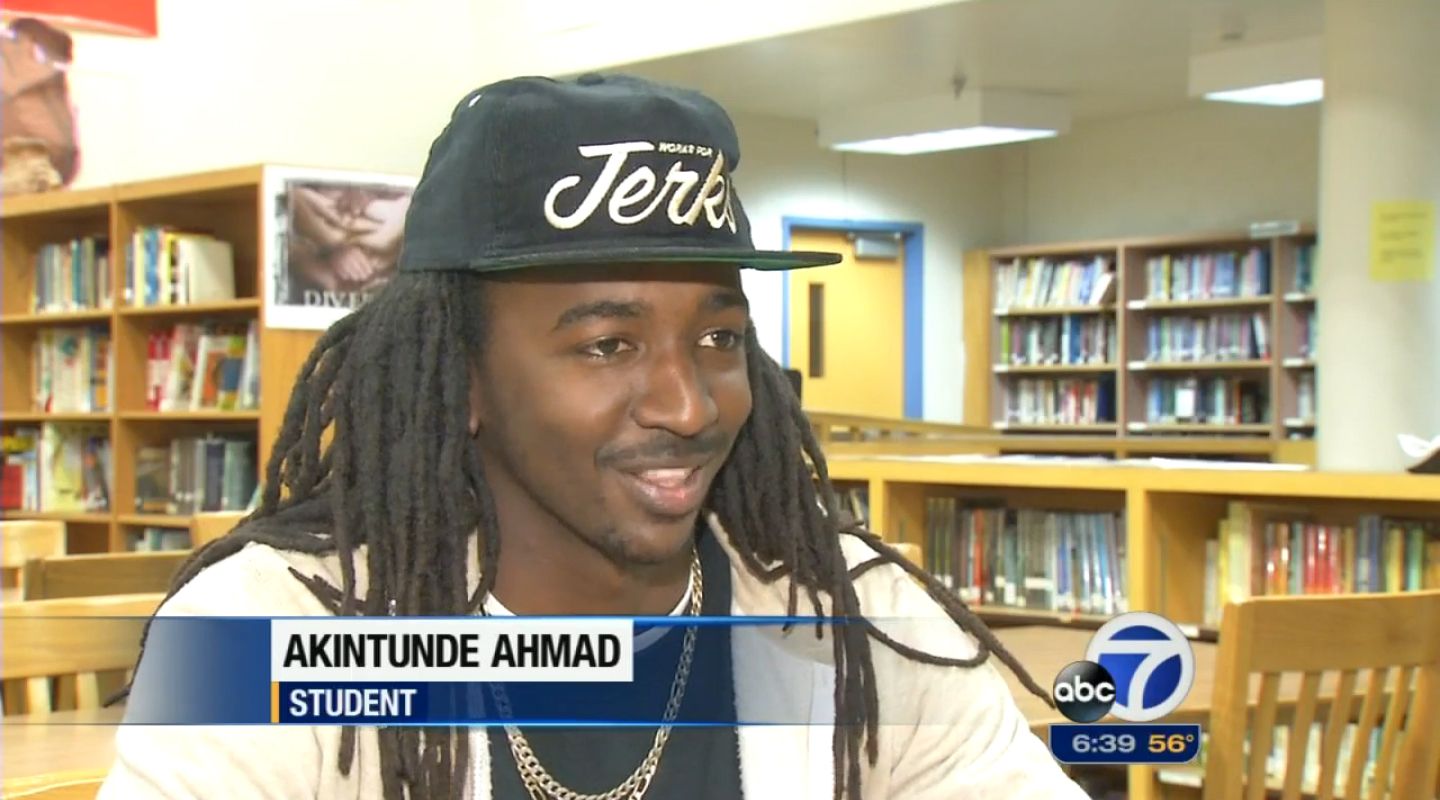 Akintunde Ahmad - Akintunde - Image 14 from I Got In! Teens With ...