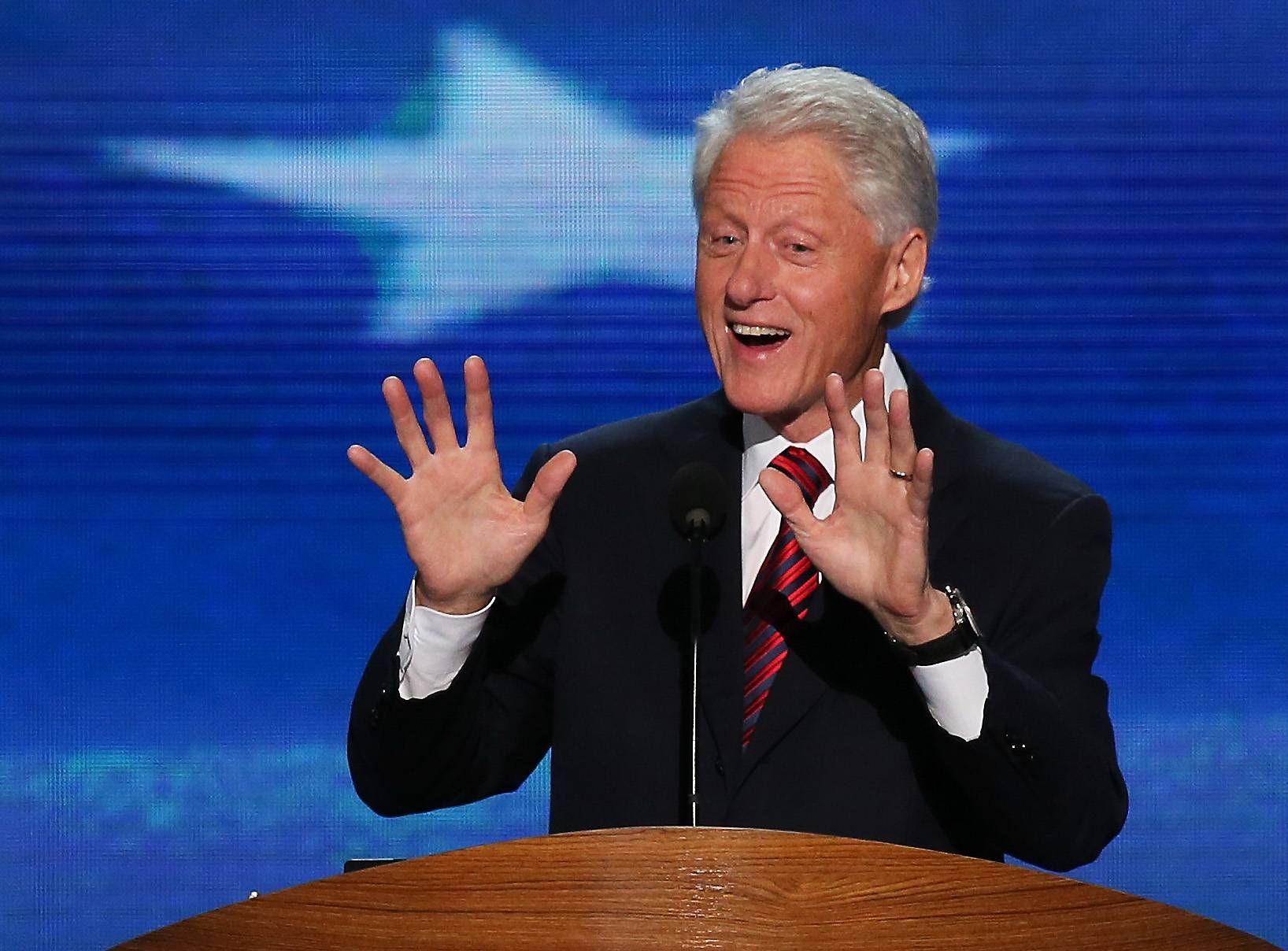 Former President Bill Clinton's Democratic National Convention Address ...