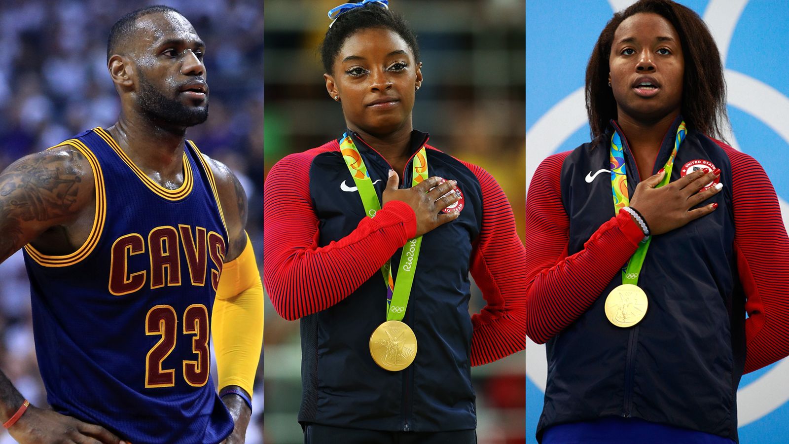 Look: Here's How LeBron James Saluted Simone Biles and Simone Manuel ...