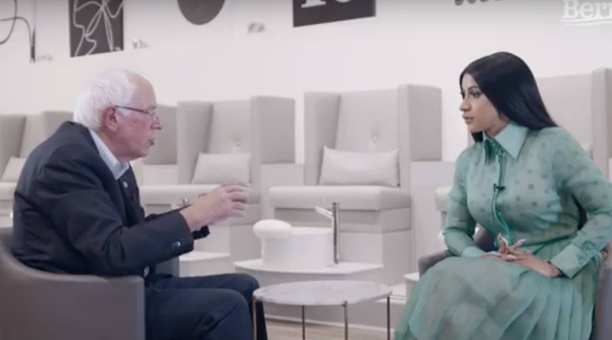 The Top Five Must-See Moments From Cardi B And Bernie Sanders Interview ...