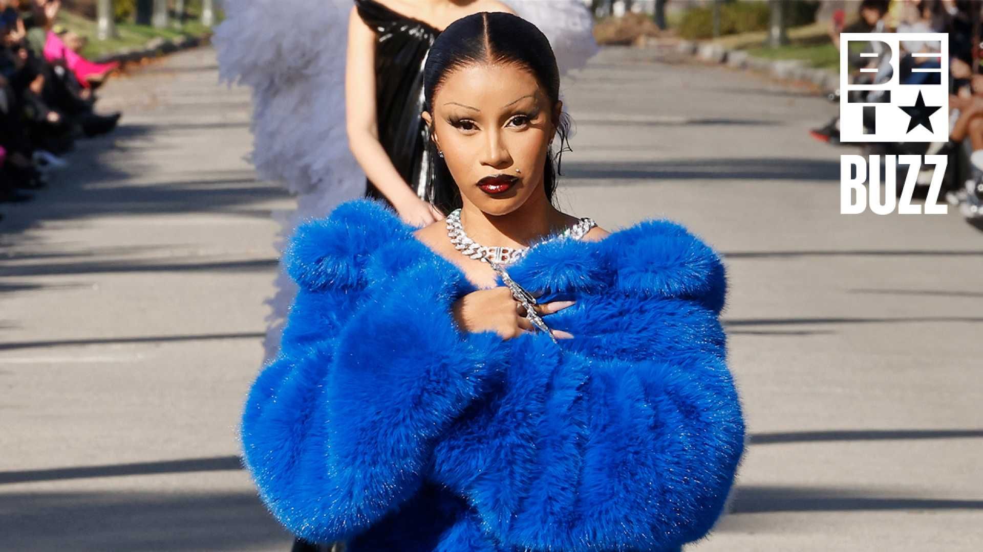 Cardi B Gives Birth to Baby Girl - (Video Clip) | BET Soul Train Awards