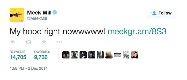 Meek Mill, @MeekMill - - Image 9 from Tweets of the Week: Pusha T Tells Lil Wayne 'Come to G.O.O ...