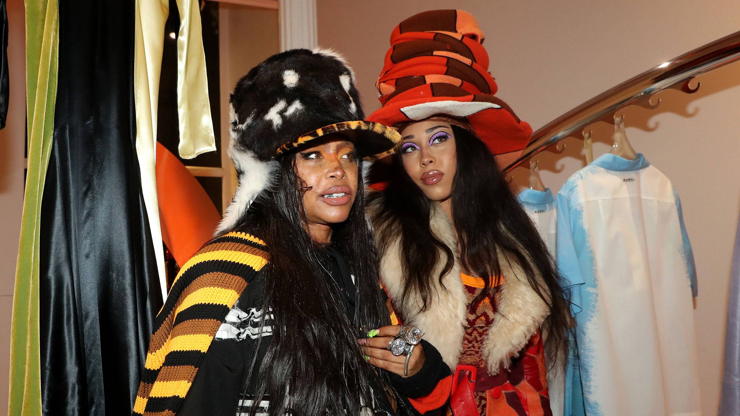 Erykah Badu And Daughter Puma Curry Appear In New Marni Collab Campaign