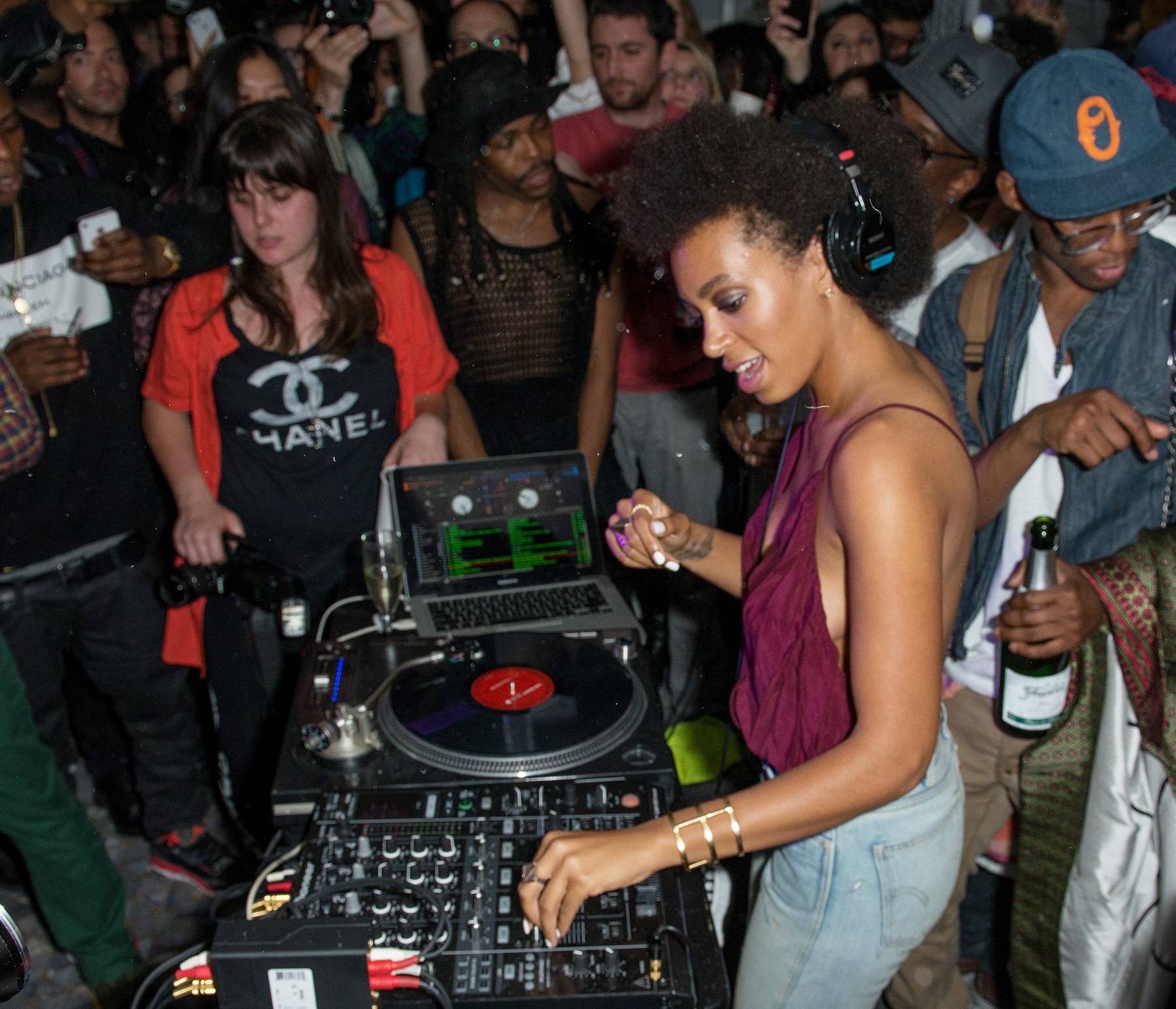 Solo Star - Solange - Image 2 from Out and About: DJ Solange Rocks a ...