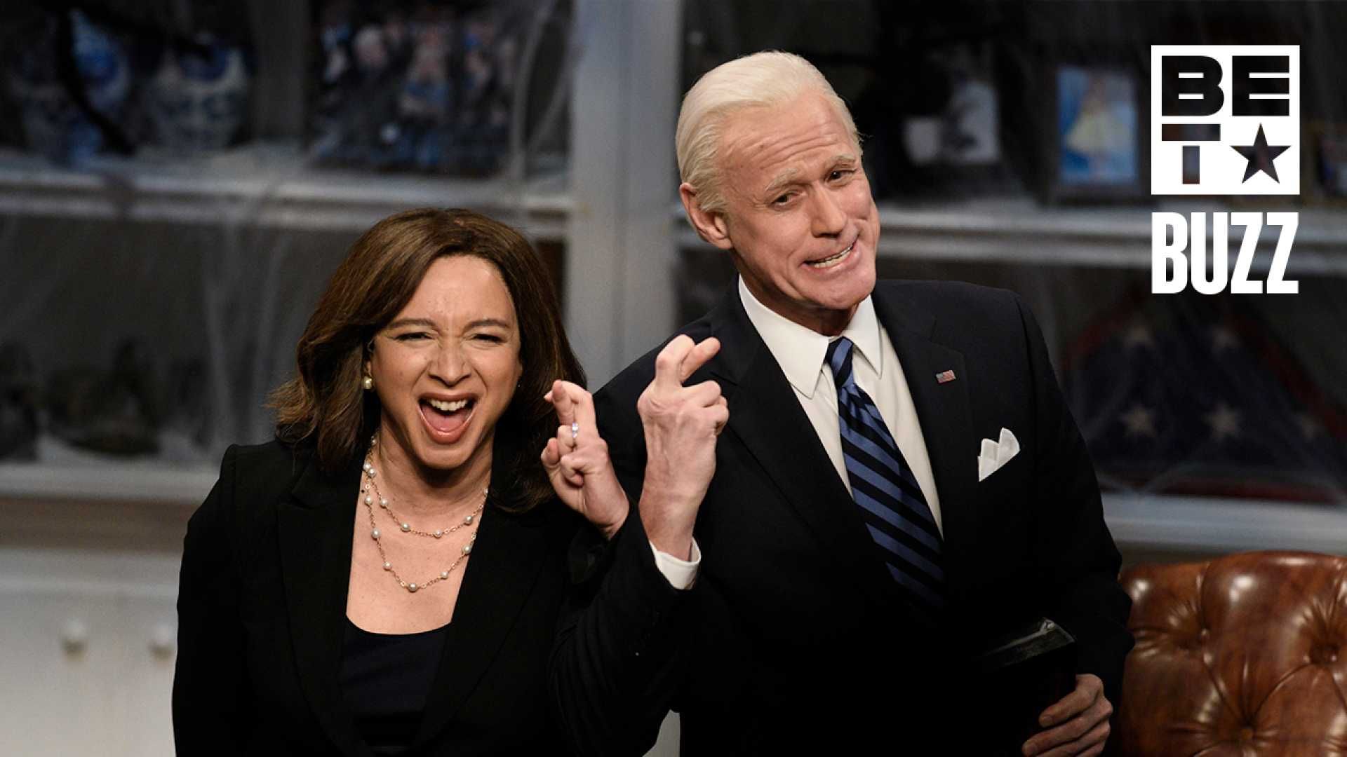Maya Rudolph Returns as Kamala Harris for SNL Season 50 - (Video Clip ...