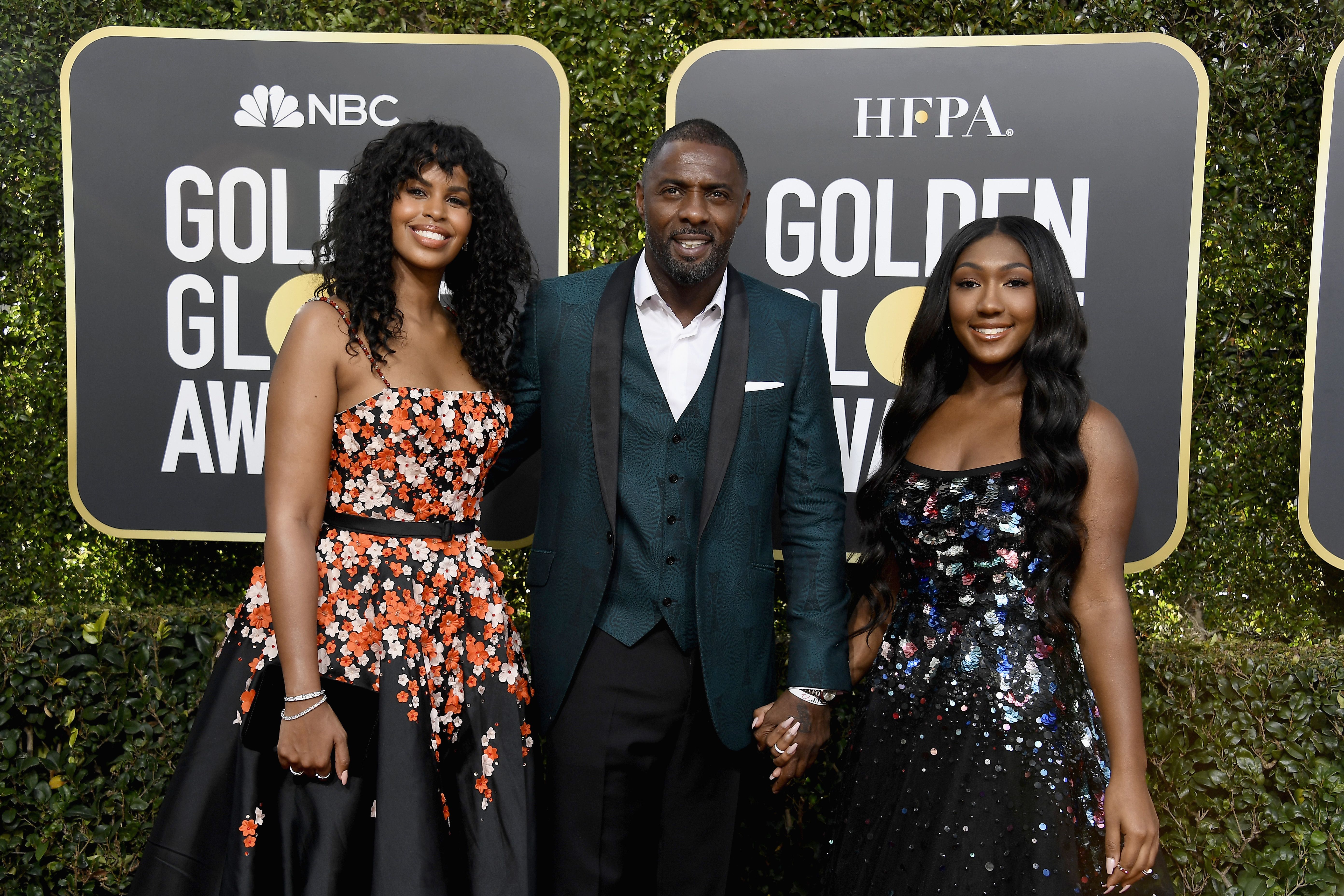 Idris Elba’s 29-Year-Old Fiancée And Teen Daughter Match For A Family ...