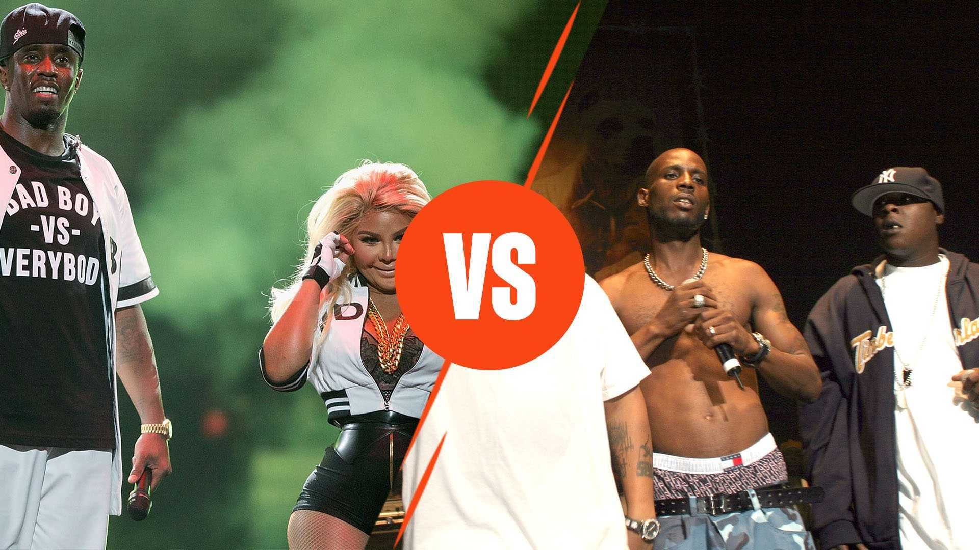 Greatest Rap Crew of All Time - Bad Boy vs. Ruff Ryders - (Video Clip ...