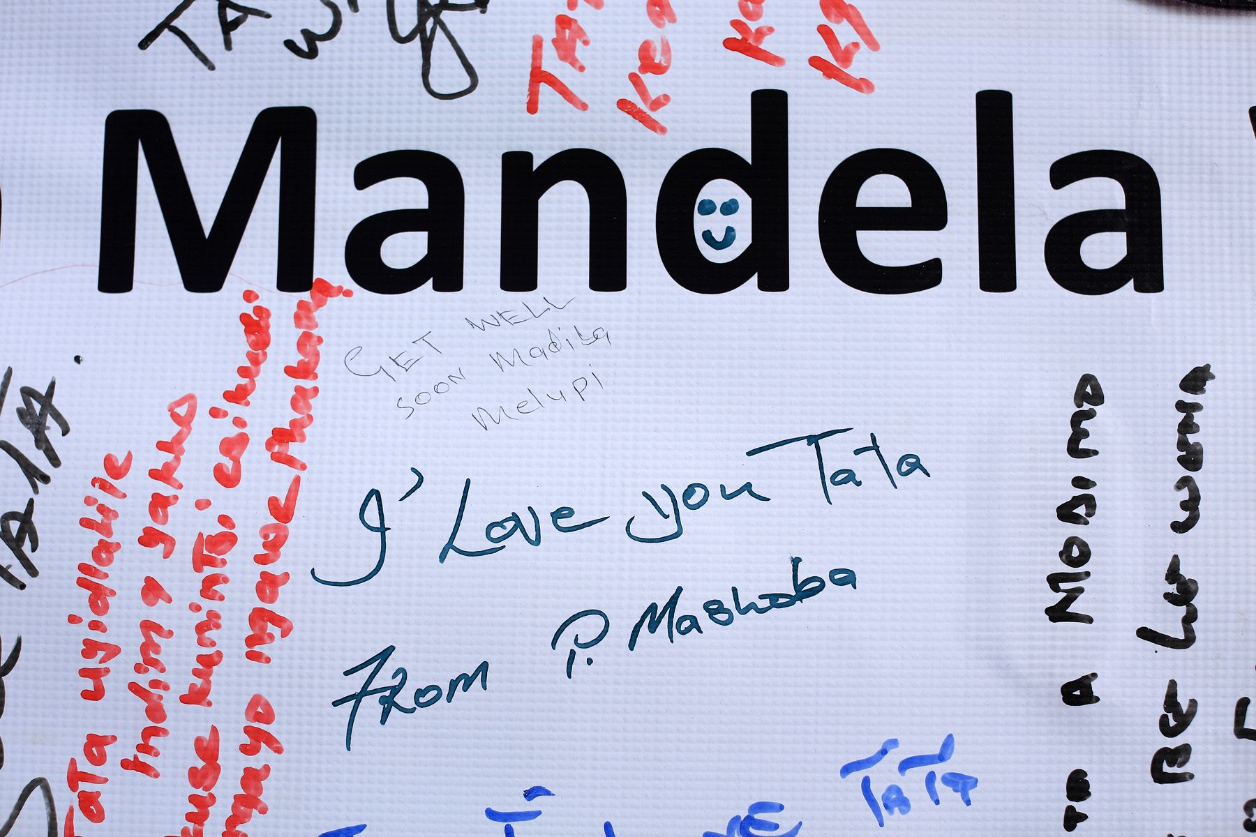 Dear Mandela - A - Image 15 from Get Well Soon, Mandela: Touching ...