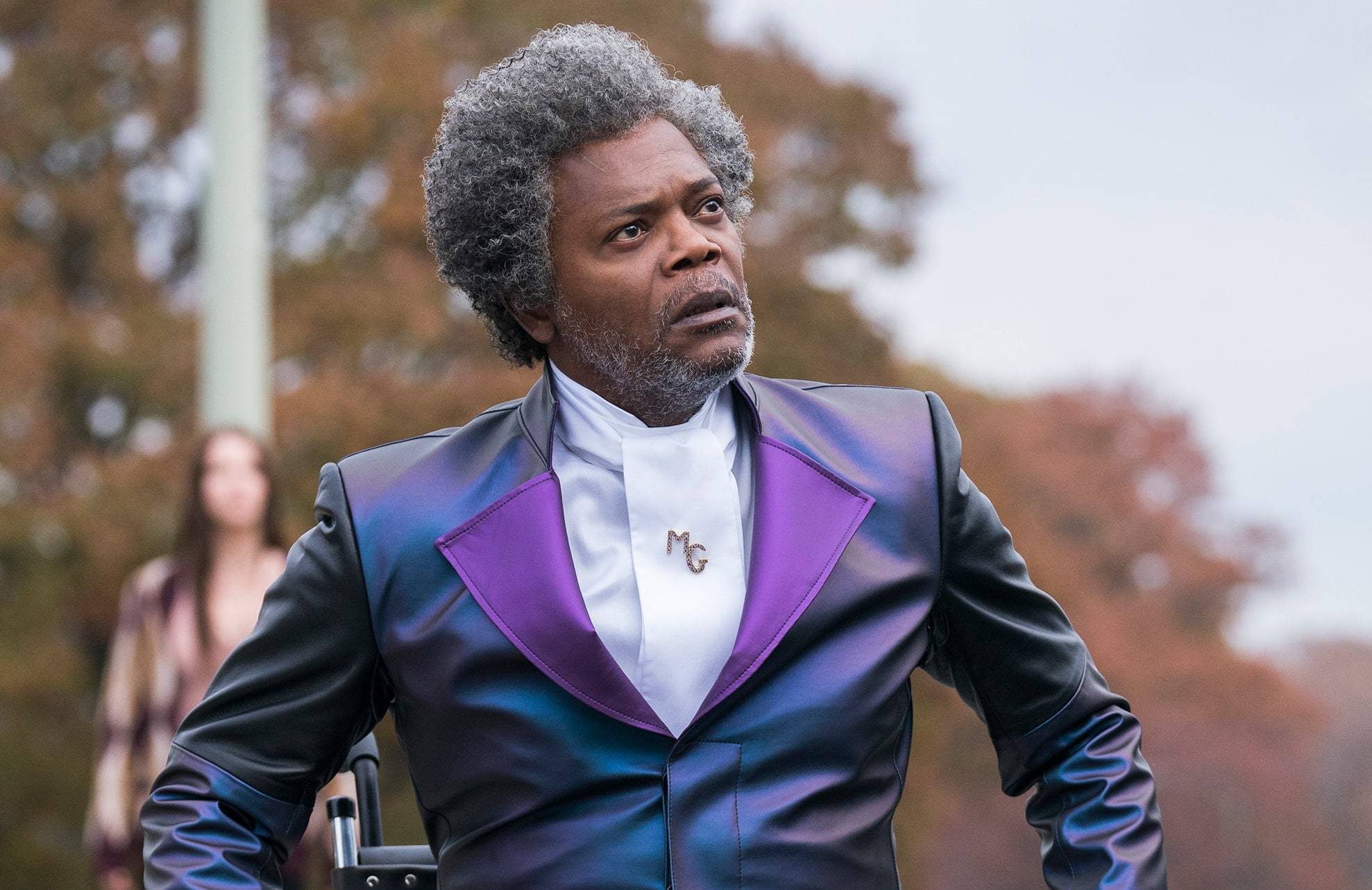Is Mr. Glass The Evil Professor X? Samuel L. Jackson & The Cast Of ...