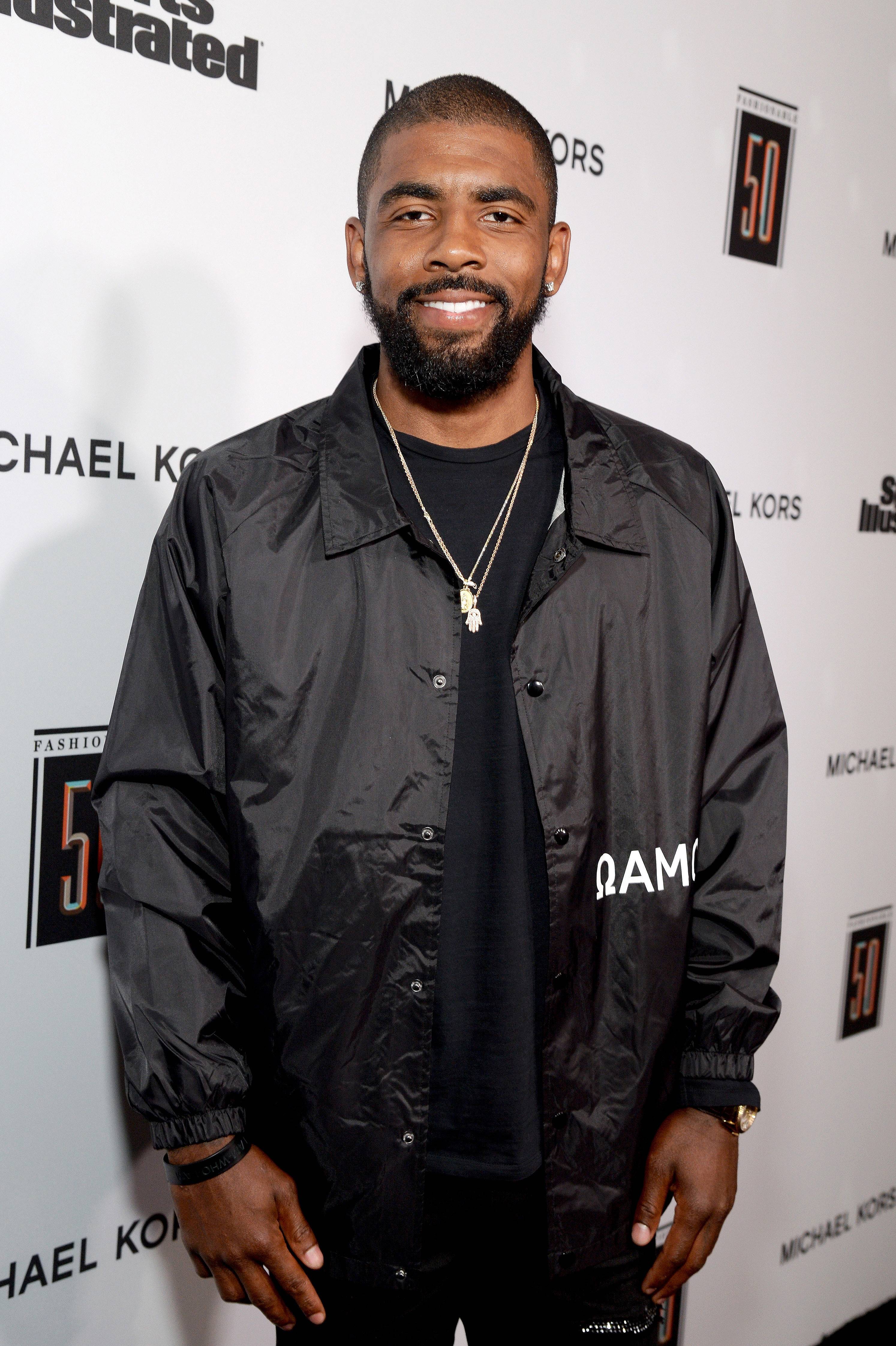 These Pics Of Kyrie Irving With No Beard Are Getting Very Strong ...