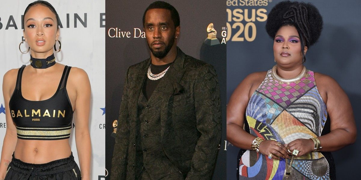Diddy Responds After Backlash From His Different Reactions To Lizzo And ...