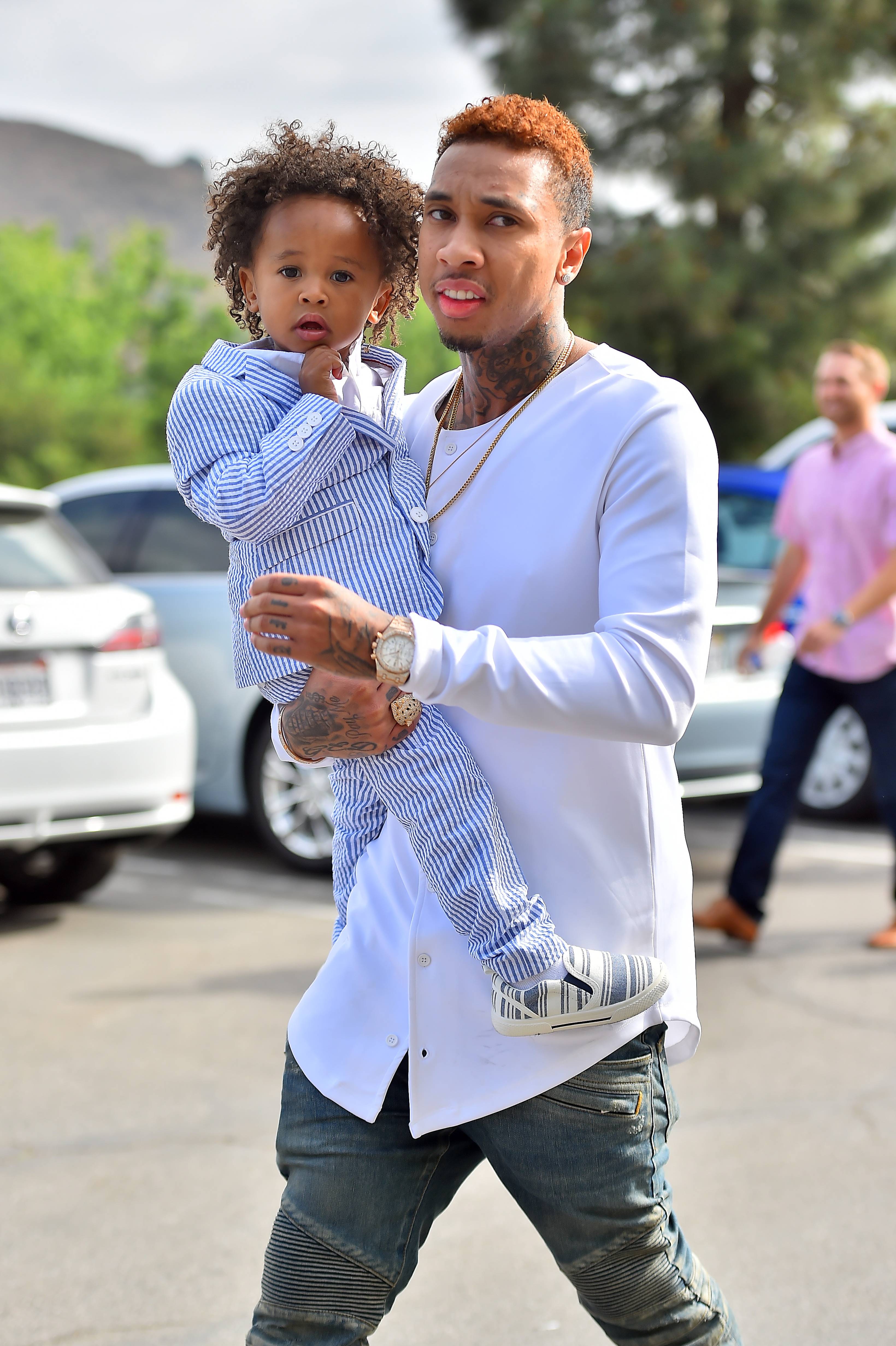 Tyga Bought His 4-Year-Old Son a Grill | News | BET