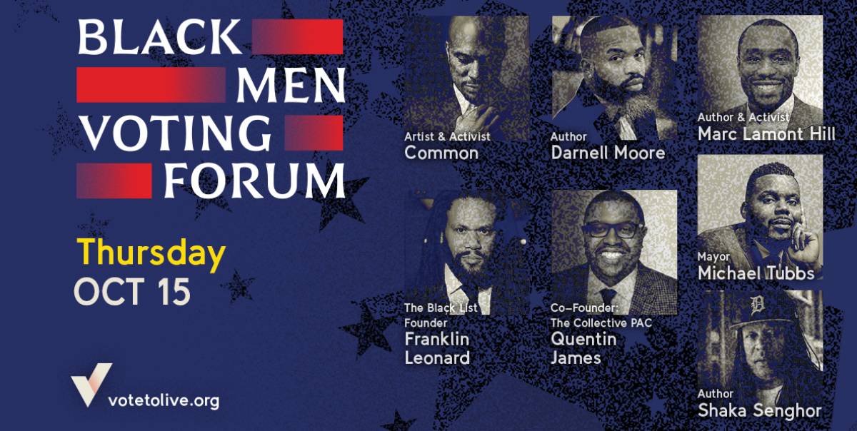Black Men Voting Forum: Panelists Discuss Crucial Election Issues ...
