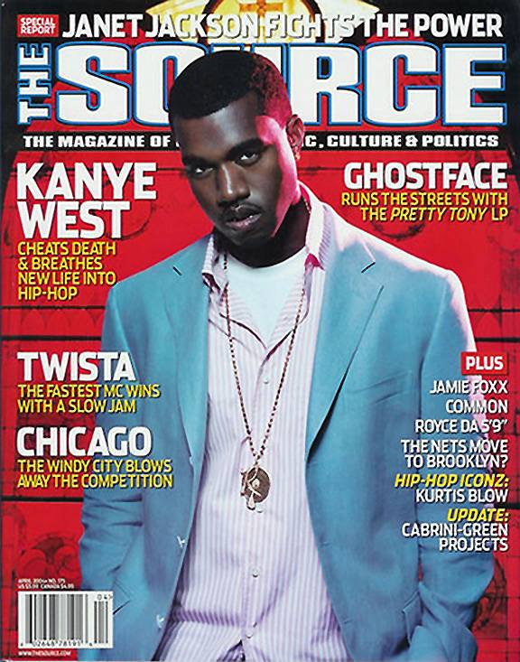 The Source, April 2004 - Image 2 from The Top 10 Kanye West Magazine ...