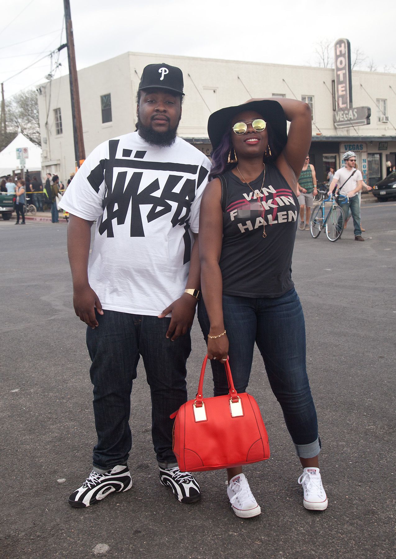 Domo Jones @iknoDomo and Drique - Image 7 from Street Style File: South ...