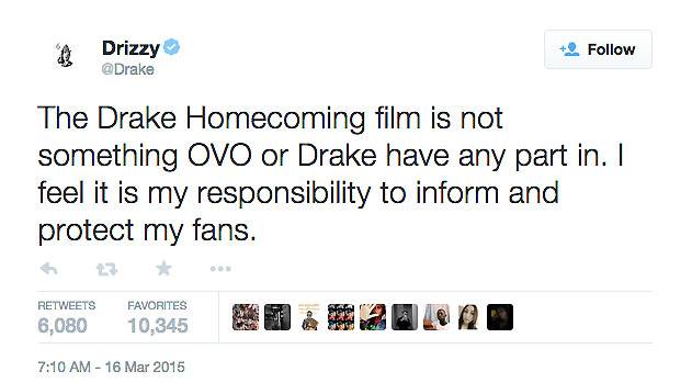 Drake, @Drake - Although - Image 1 from Tweets of the Week: Drake ...