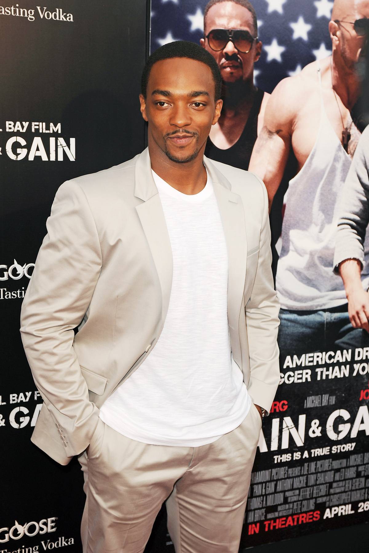 Smirk - Anthony Mackie shows - Image 9 from Out and About: American ...