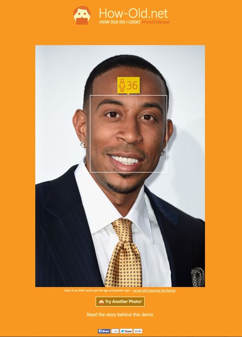 Ludacris - Real Age: - Image 10 from Microsoft's How Old App: Rap ...