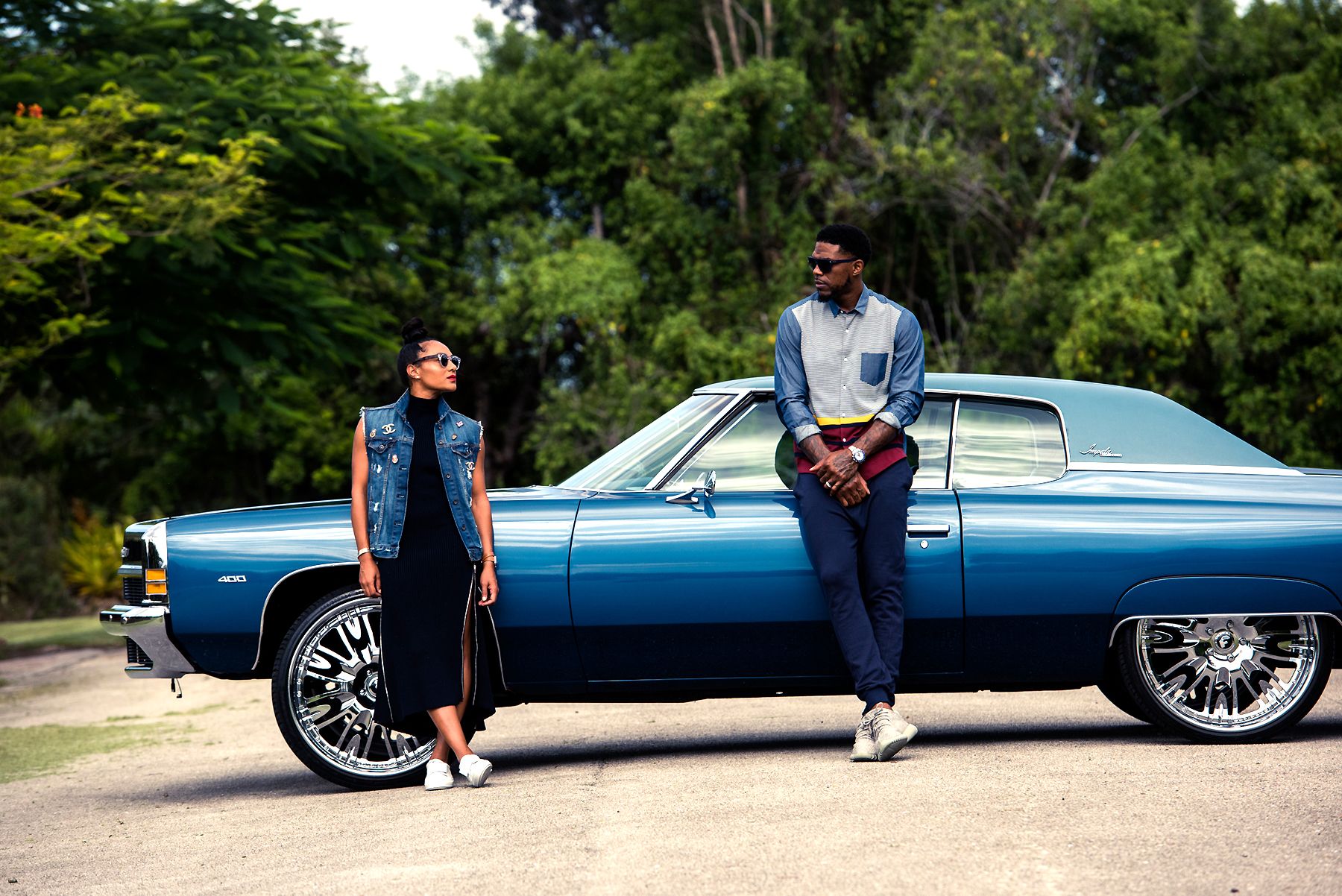 Faith: Zara denim vest, - Image 12 from Udonis Haslem and Faith Rein ...