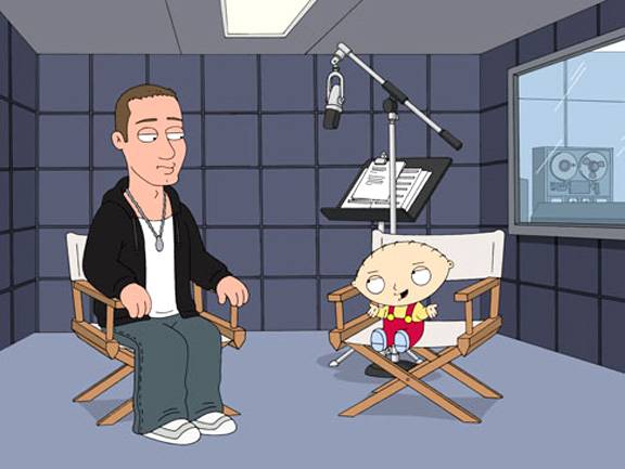 Eminem - Eminem sparred - Image 16 from Cartoon Rap: Music Stars as ...