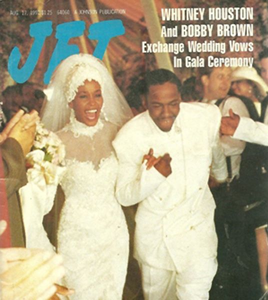 Whitney Houston - Back - Image 18 from Celeb Wedding Dresses: 17 ...