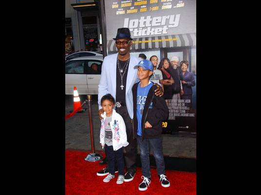 Charlie Murphy & Family - Image 8 from Red Carpet Fab - "Lottery Ticket ...