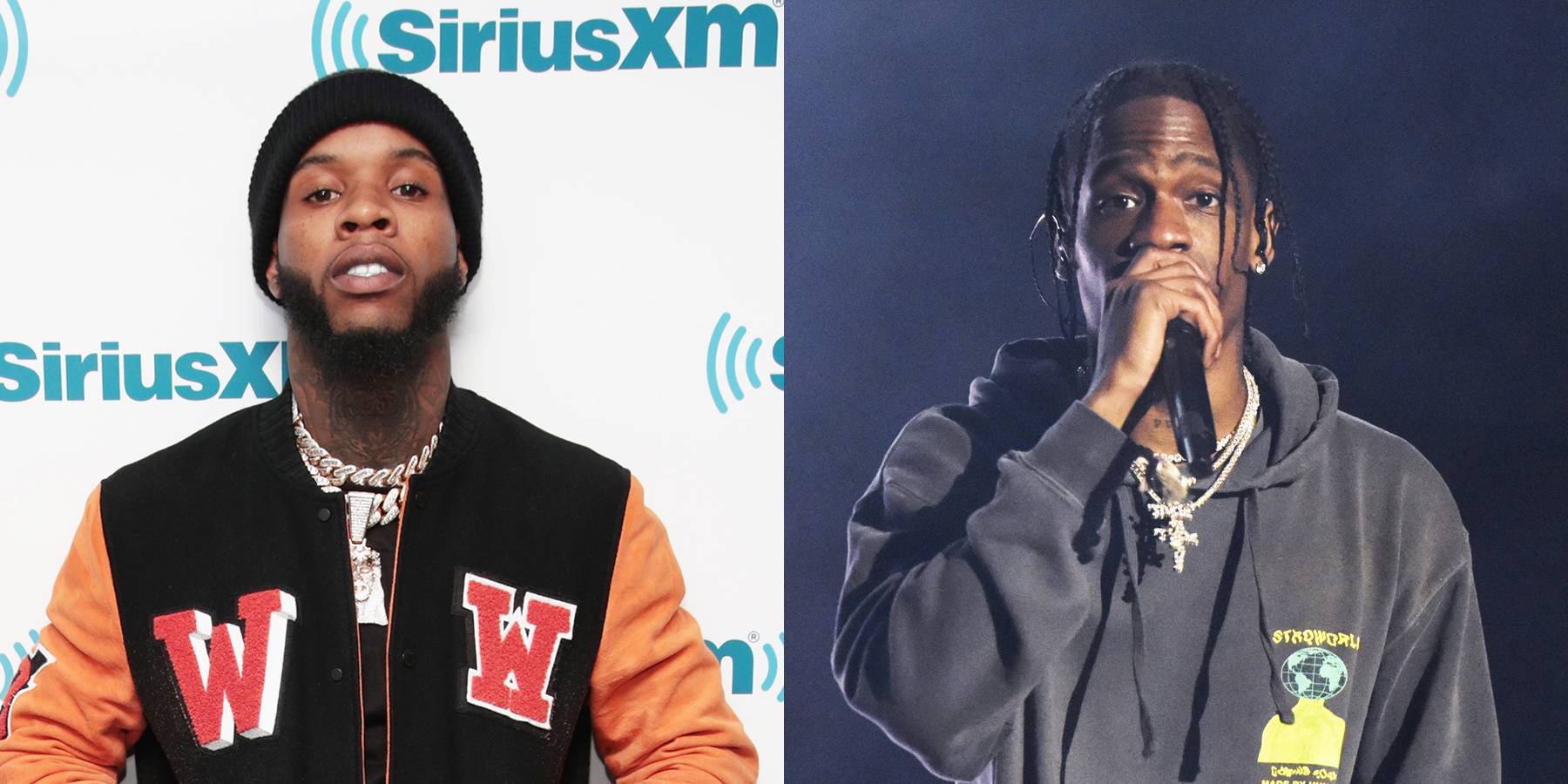Yikes: Video Surfaces Of Tory Lanez And Travis Scott In A Heated ...
