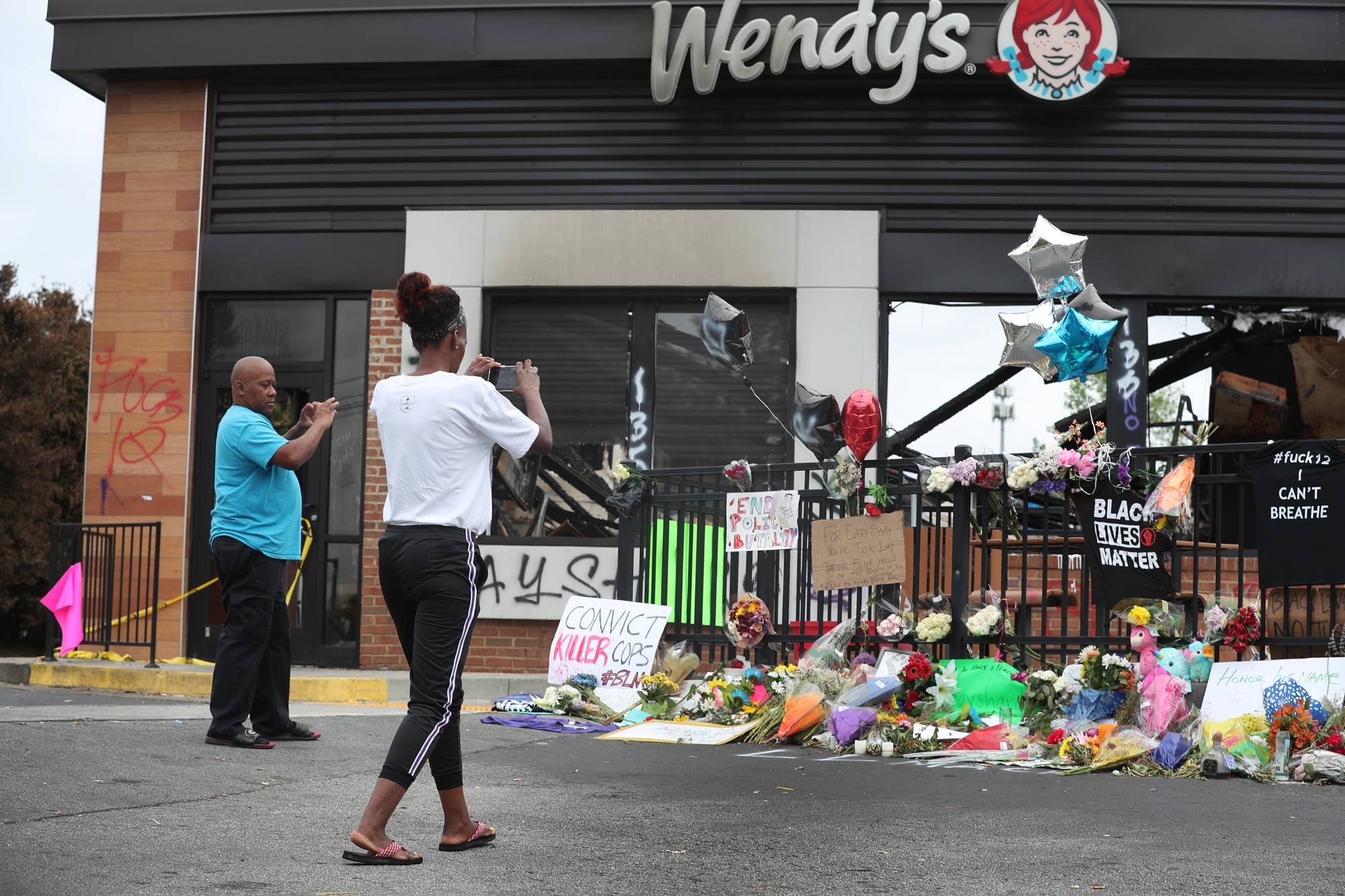 Atlanta Protesters Want Wendy’s Where Rayshard Brooks Died To Become ...