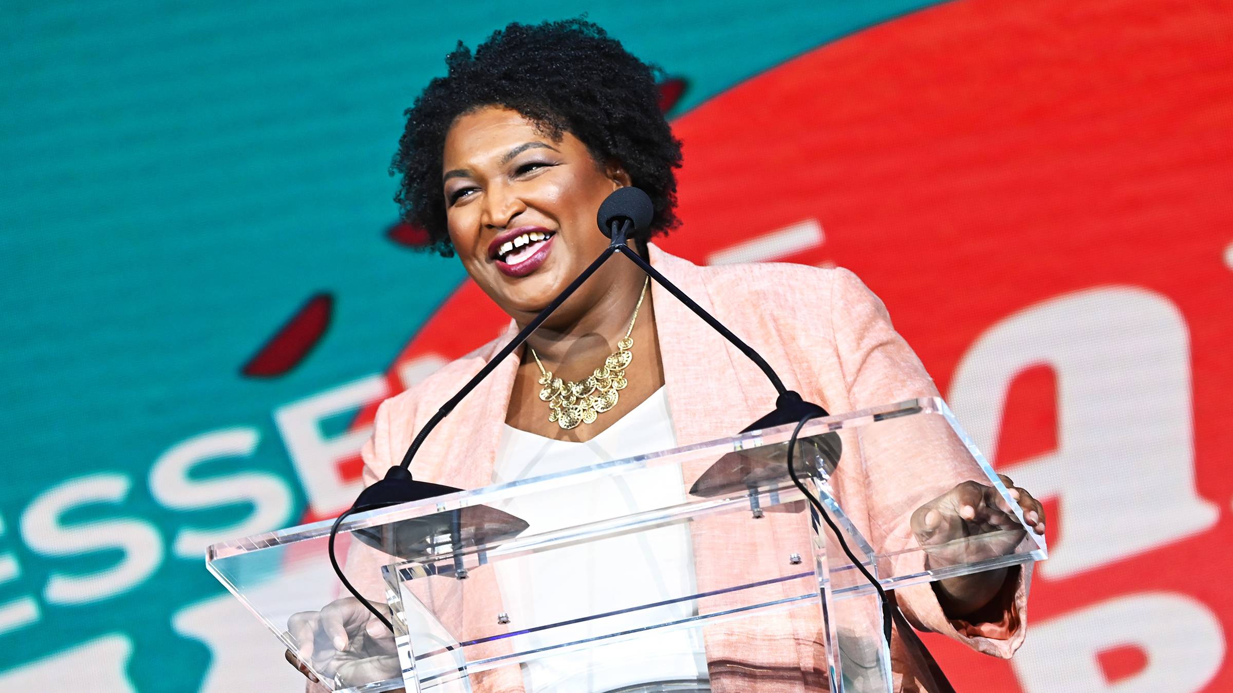 Stacey Abrams Launches College Football-Themed Campaign Ads In Call To ...