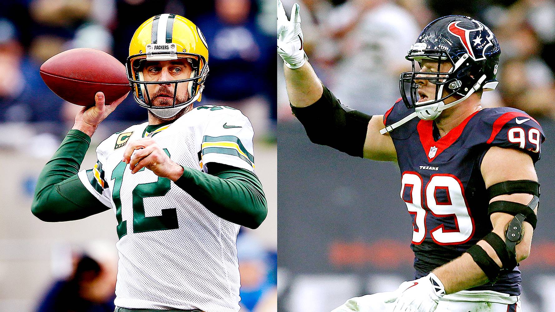 Aaron Rodgers, JJ Watt - Image 32 from Sports Buzz: LeBron, Cavs Blast ...