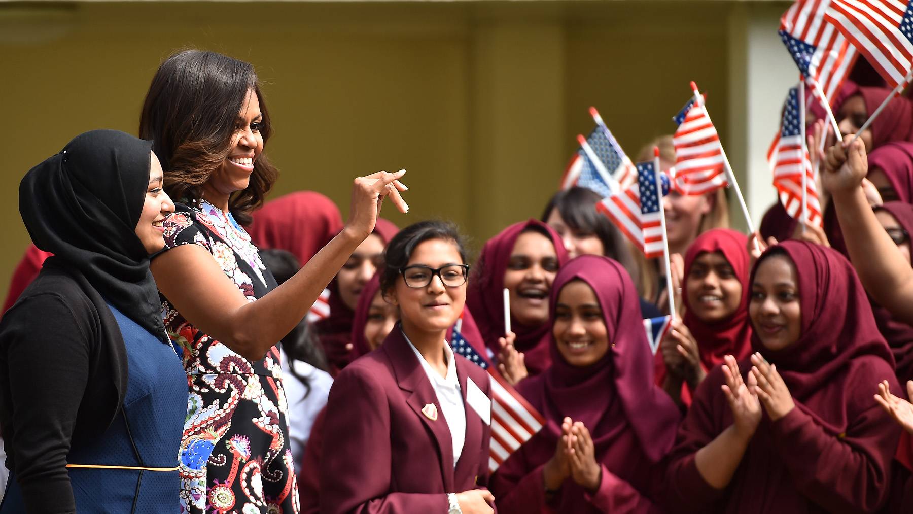 Spreading The Message Image 4 From Michelle Obama Takes Let Girls Learn Initiative To Europe