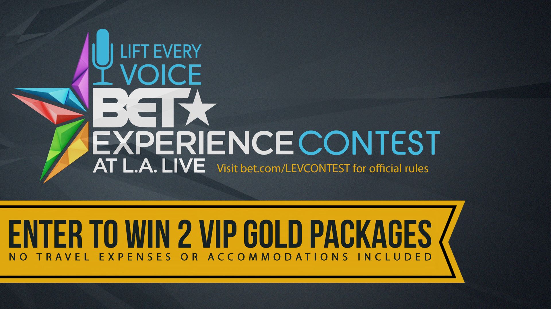 Enter to Win 2 - Image 1 from Lift Every Voice: BET Experience Contest ...