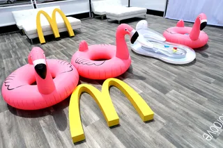 Stay Floating - (Photo: - Image 26 from An Inside Look: McDonald's Pool ...