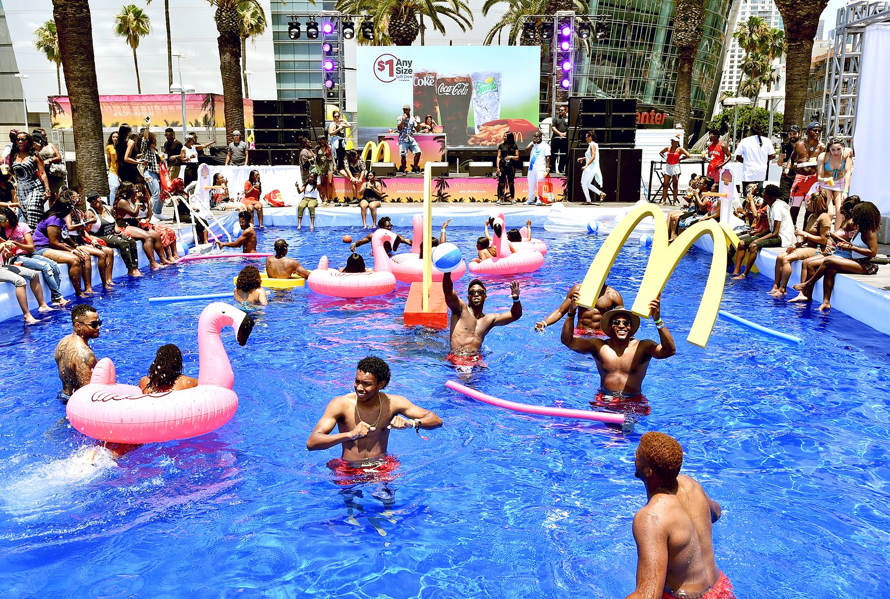 Stay Floating - (Photo: - Image 26 from An Inside Look: McDonald's Pool ...