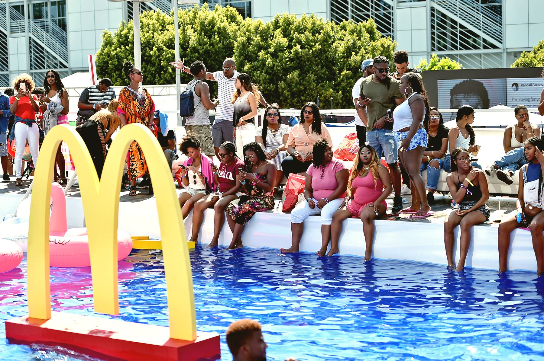 Fans Attend Day One - Image 56 from An Inside Look: McDonald's Pool ...