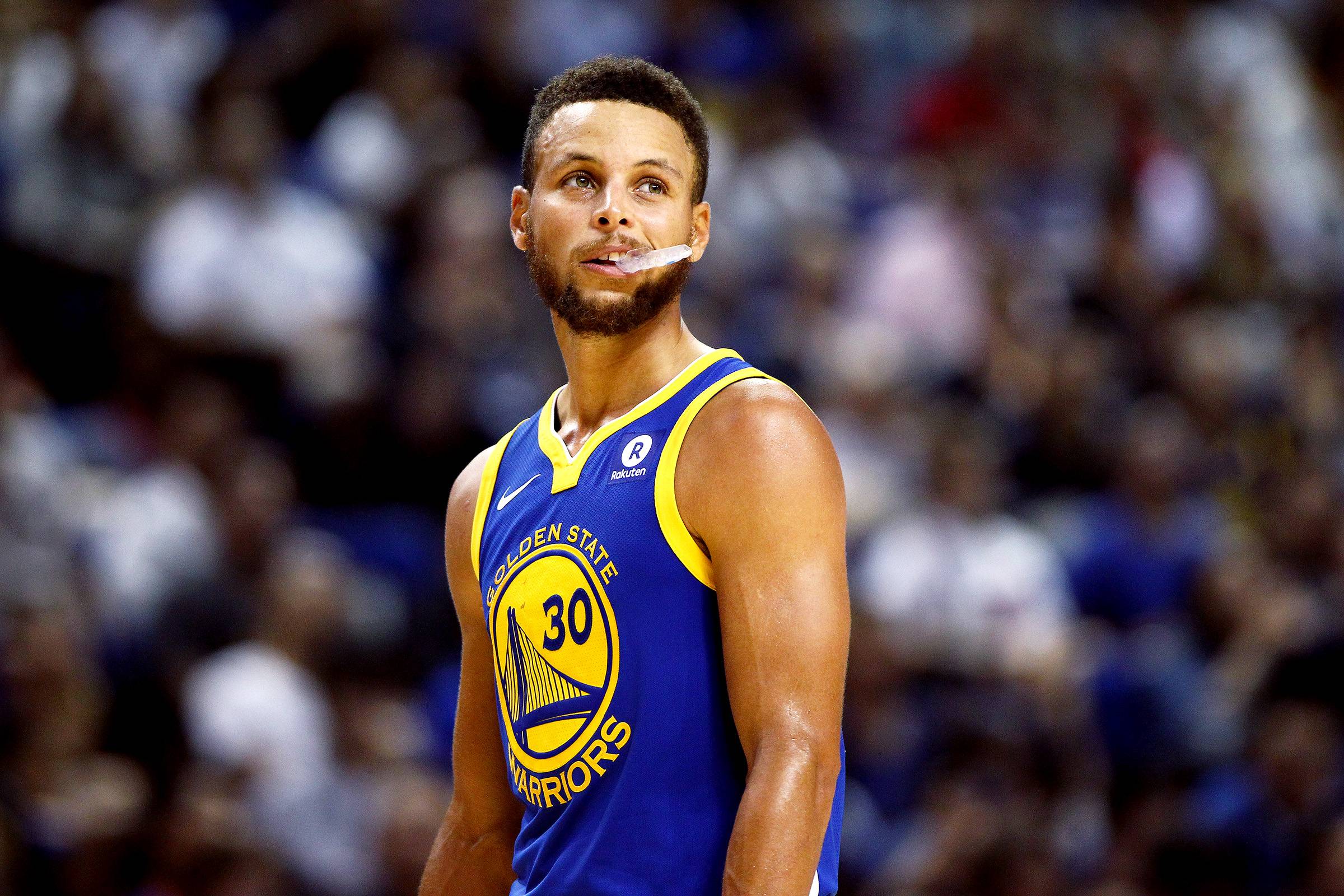 Steph Curry Will Have To Pay Up For Throwing His Mouthpiece At A Ref ...