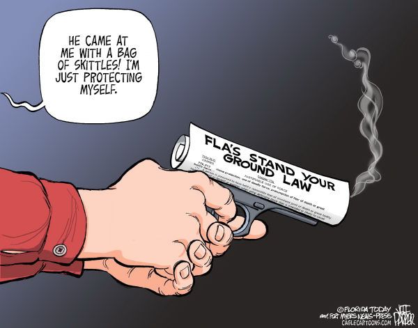 The Smoking Gun - - Image 14 from Controversial Trayvon Martin Cartoons ...