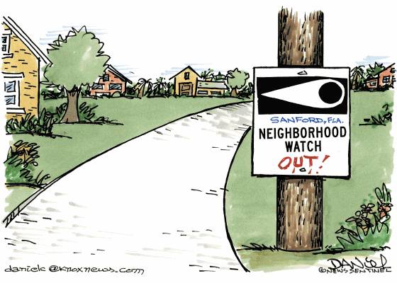 Watch Out - By - Image 10 from Controversial Trayvon Martin Cartoons | BET