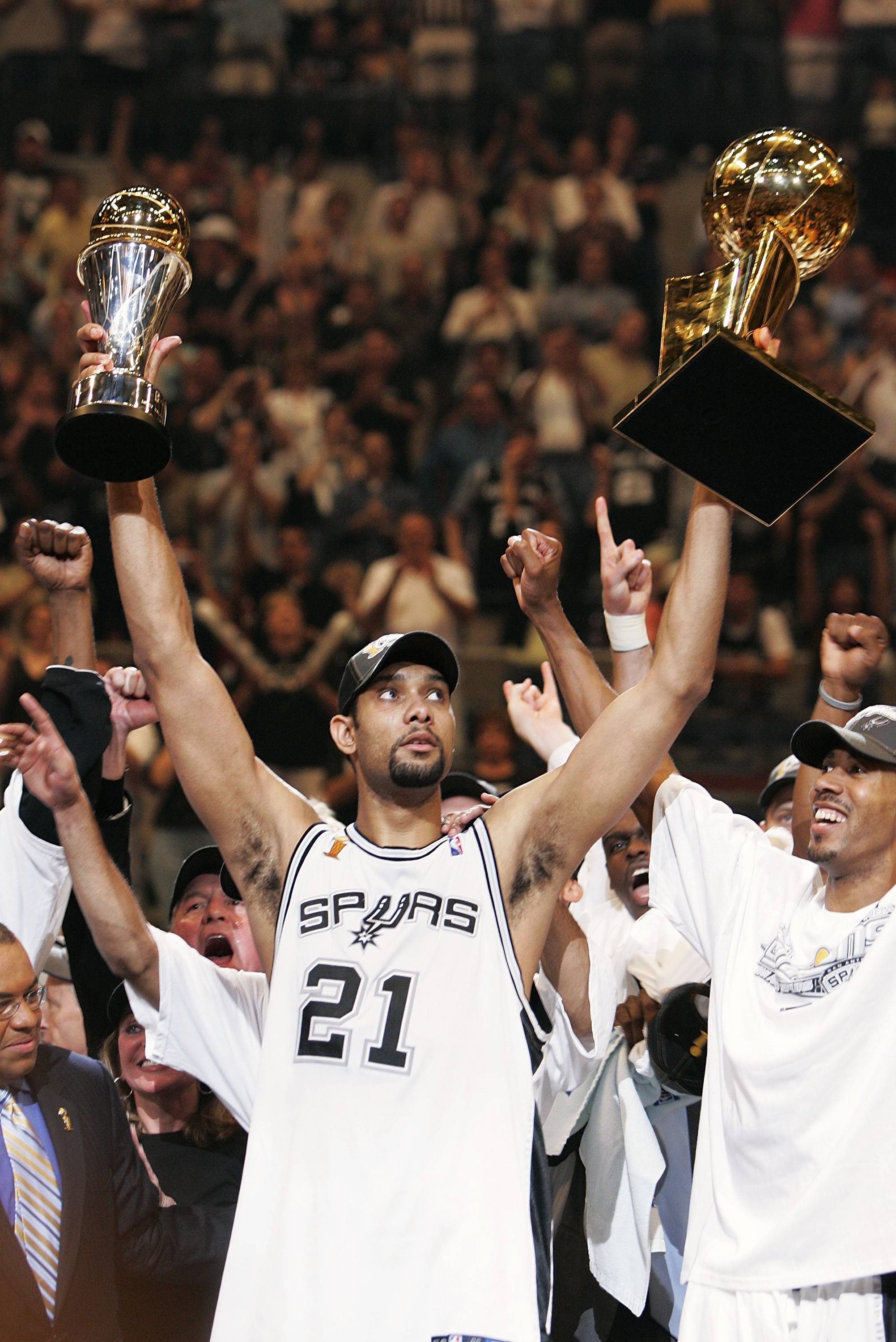 2005 - Tim Duncan, - Image 9 from NBA Finals: MVPs Over the Years | BET