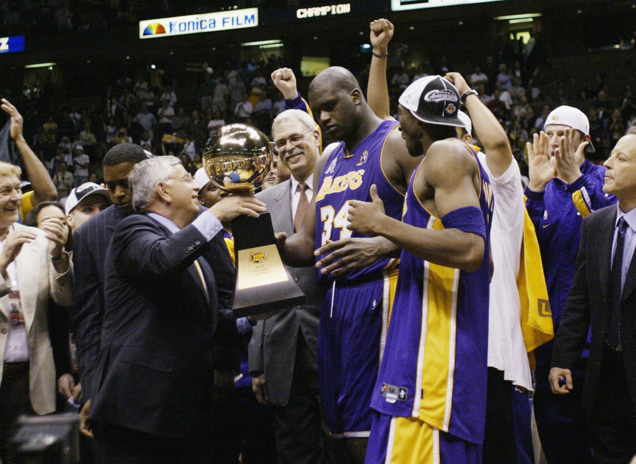 2002 - Shaquille O’Neal, - Image 12 from NBA Finals: MVPs Over the ...