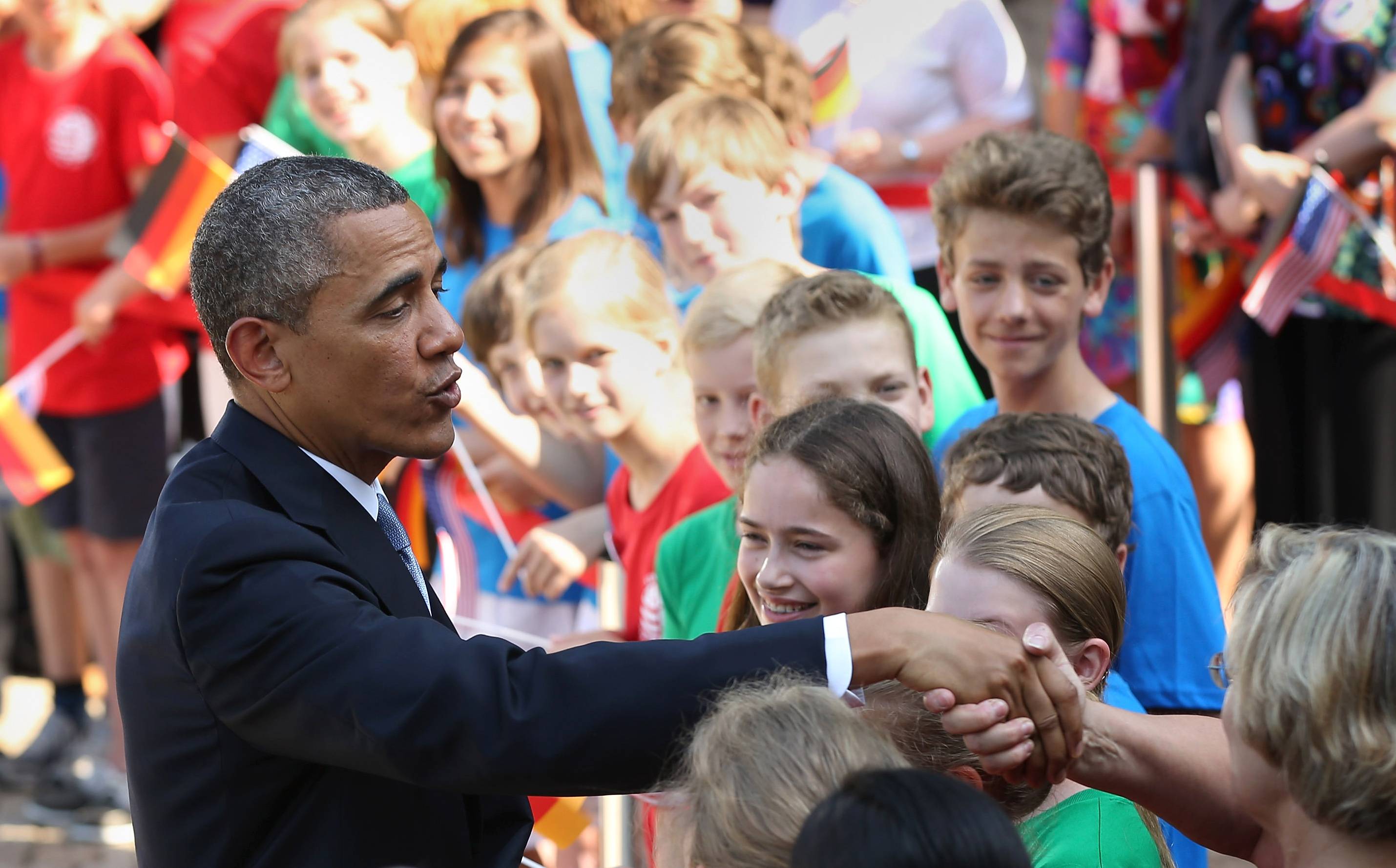 BERLIN, GERMANY - JUNE - Image 36 from Photos: Obamas in Europe | BET