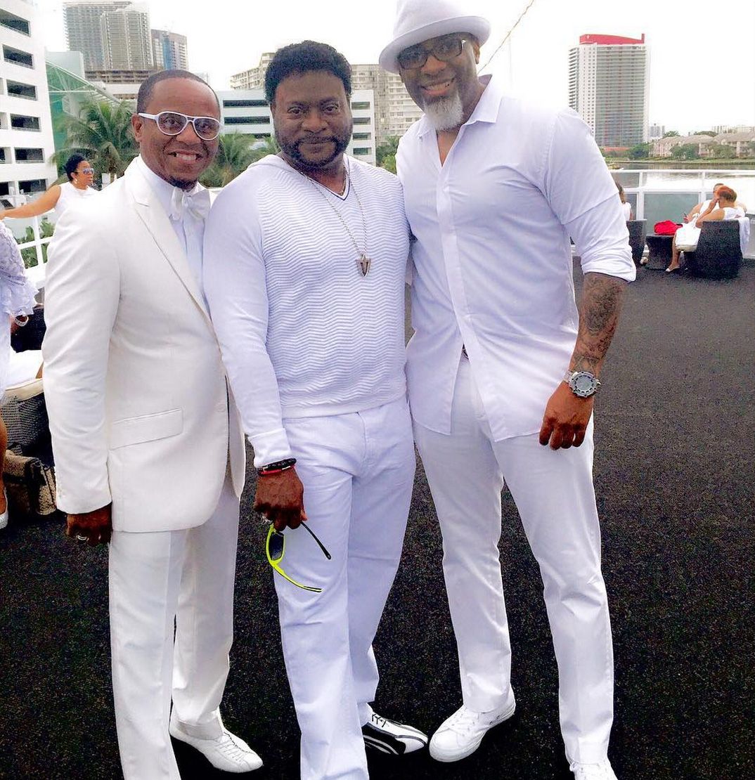 Eddie Long Striking a Pose in All White Is Causing a Stir | News | BET
