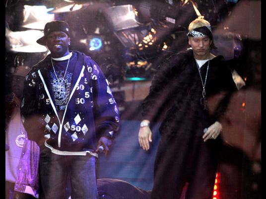 2002 MTV Awards - - Image 2 from The Evolution of Eminem | BET