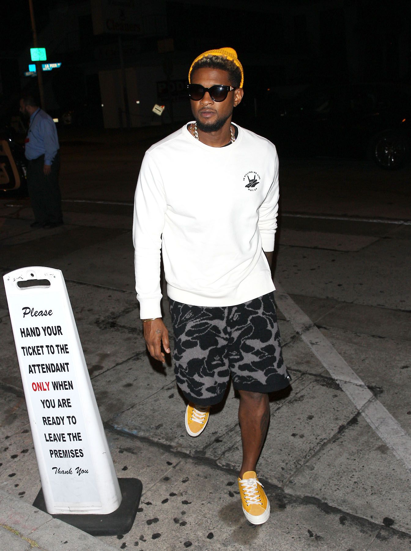 Usher - Usher was - Image 59 from Out and About: Tyga Gets Flirty With ...