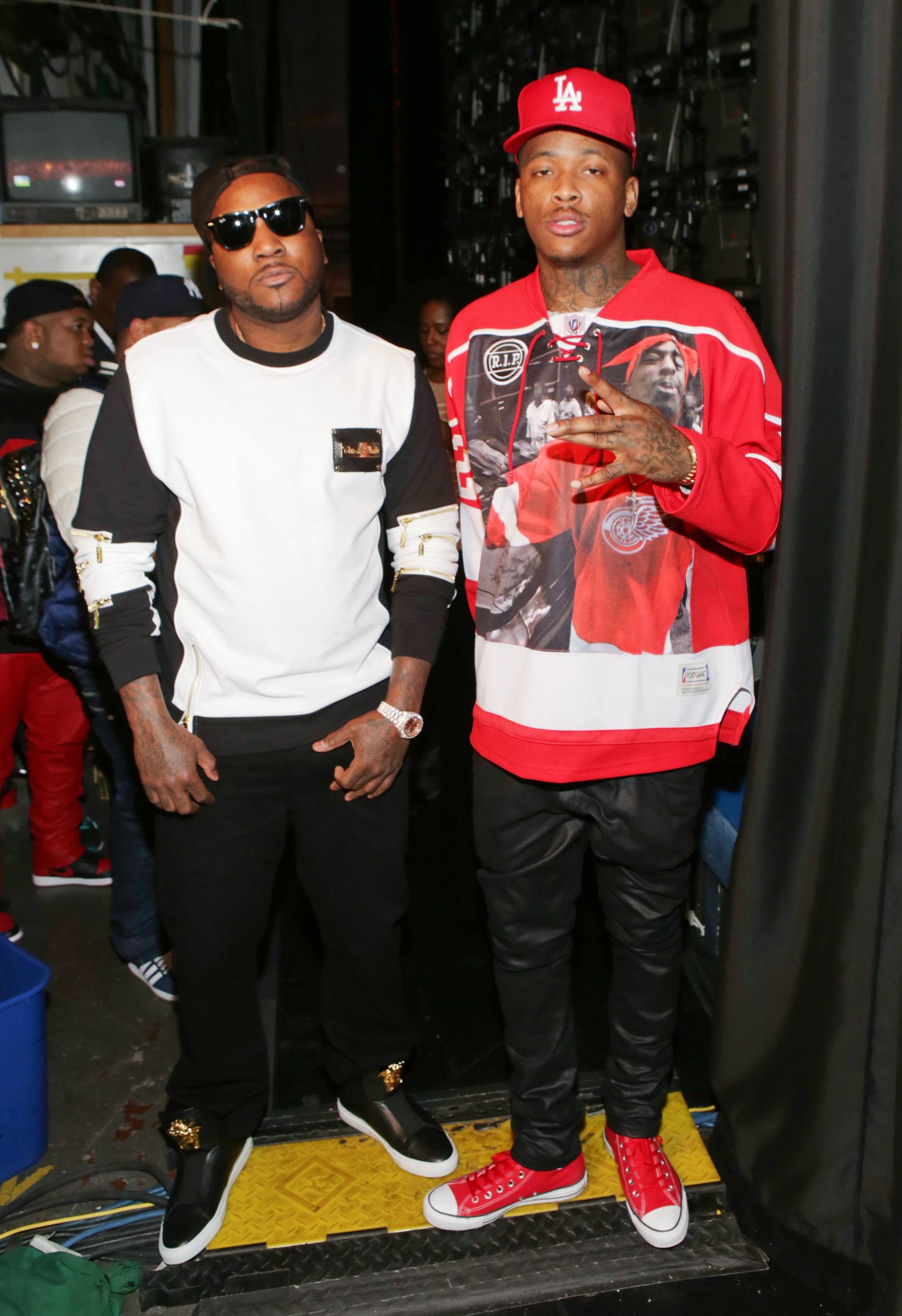 YG + Young Jeezy - Image 1 from Exclusive Access: YG visits 106 & Park ...