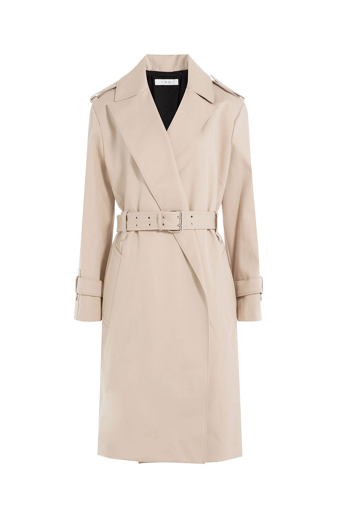 IRO Belted Cotton Coat - Image 13 from Spring 2017 Trends From NYFW ...