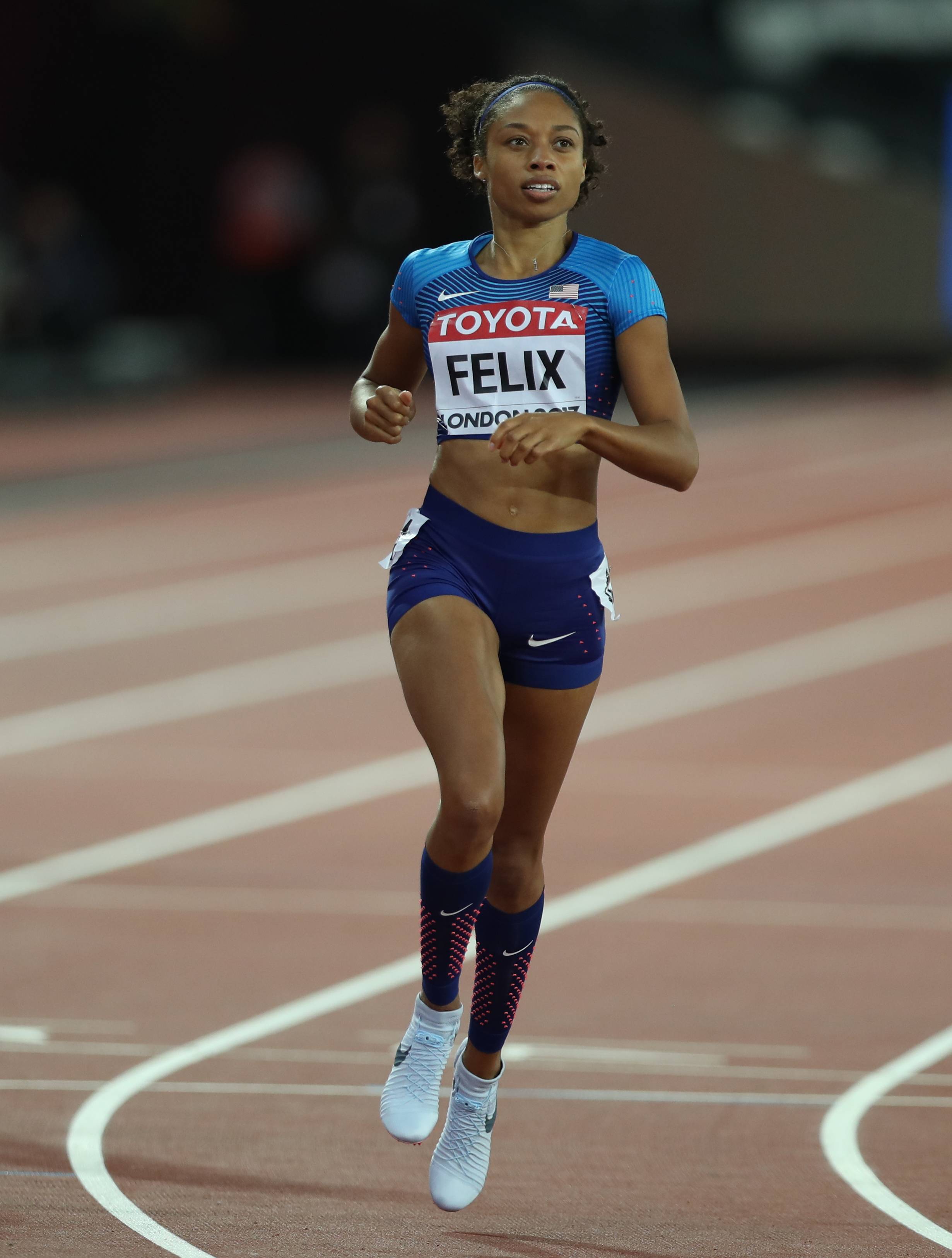 US Olympic Sprinter Allyson Felix Surpasses Usain Bolt’s World ...