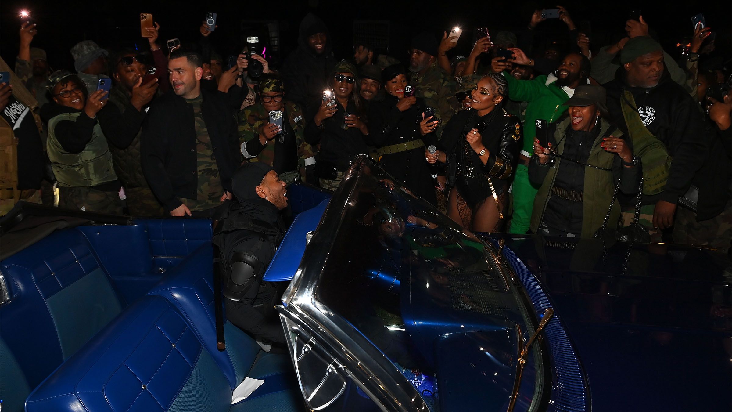 Ashanti Gifts Nelly With a Custom 1962 Impala For His Birthday | News | BET