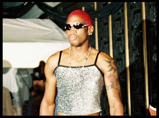 Dennis Rodman Dress Like A Woman